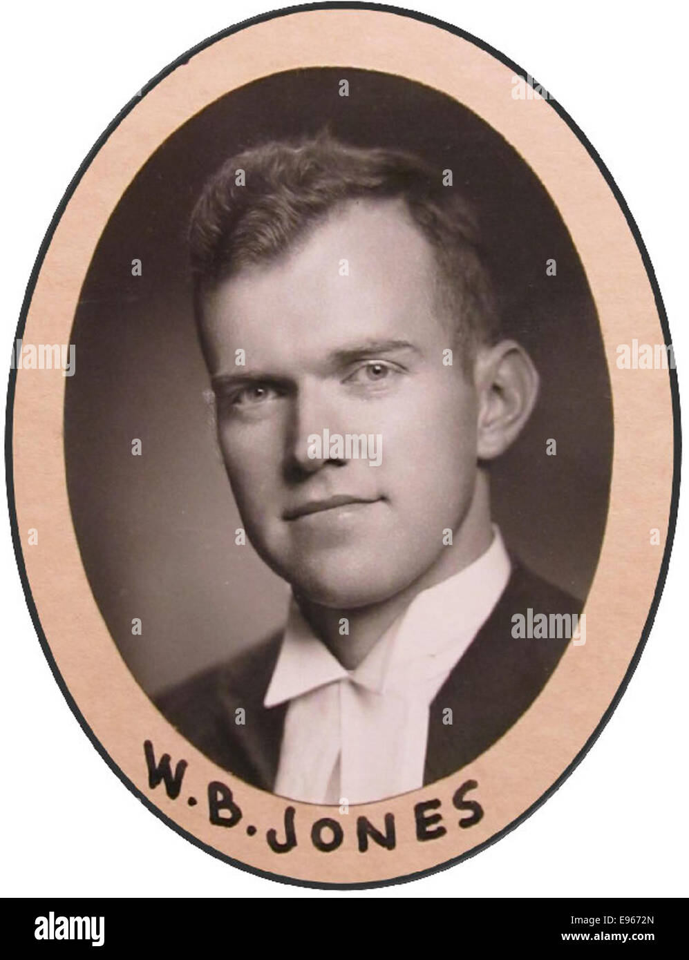 Photograph of Wilson Bryce Jones (1920-2003) 14672511010 o Stock Photo ...