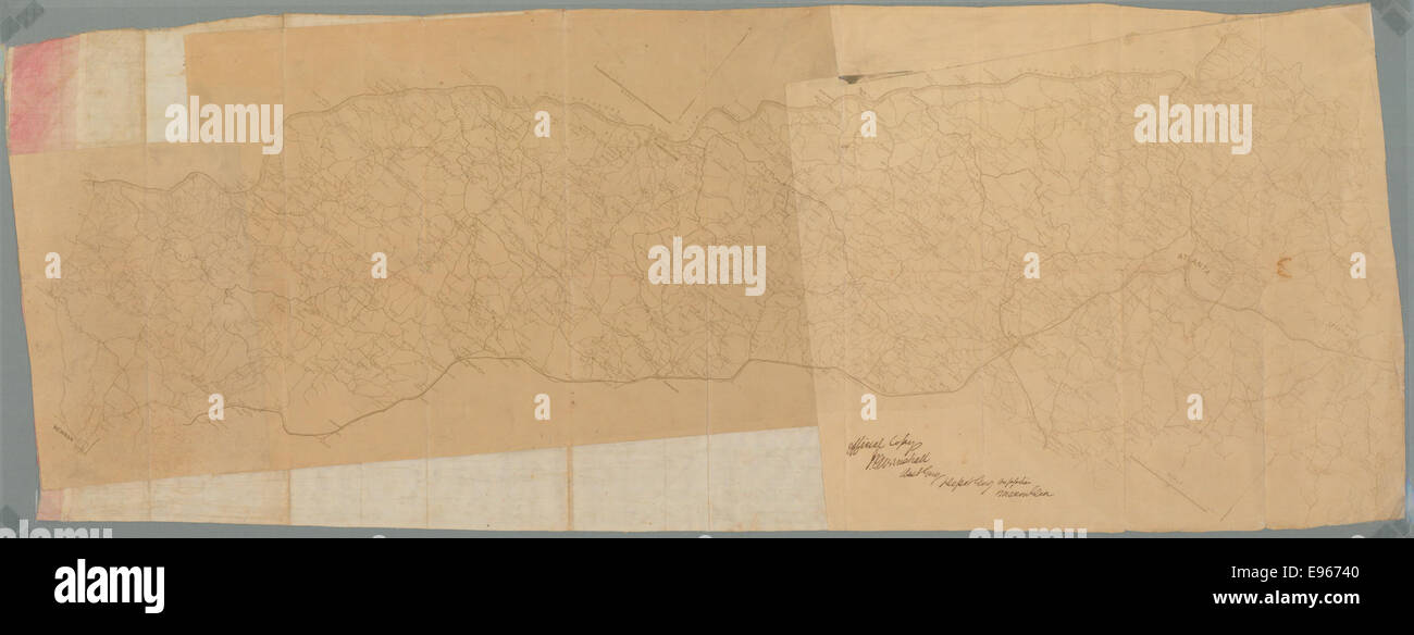 Aerial photograph of Atlanta and its surrounding areas, showcasing the ...