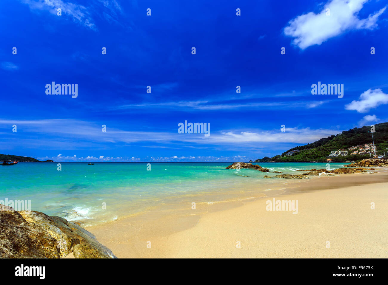 Gorgeous Kalim Beach at morning, Phuket, Thailand Stock Photo - Alamy