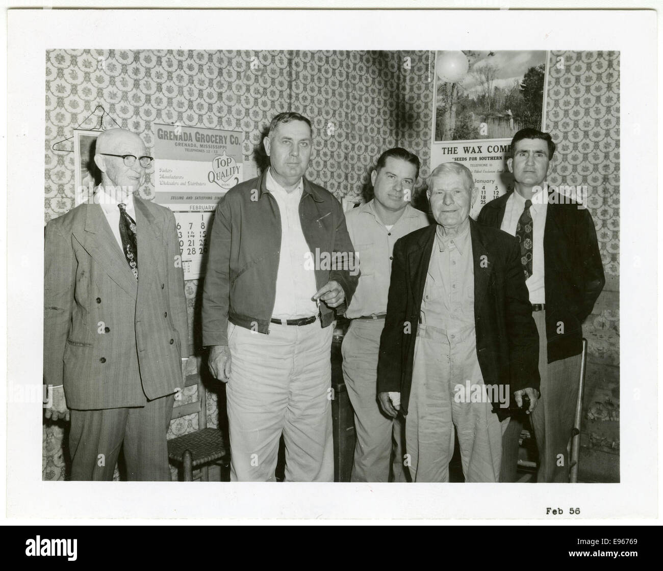 Photograph of the Carroll Co-operative Board, showcasing members of the ...