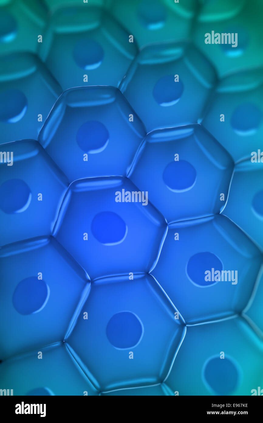 Close up view of a cell wall - biology background Stock Photo - Alamy