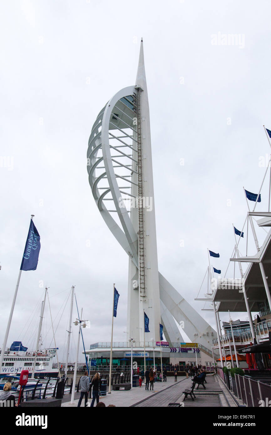 Spinnaker Tower, Gunwharf Quays, Portsmouth, Hampshire, England, United ...