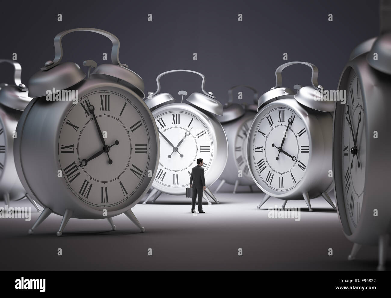 Tiny clocks hi-res stock photography and images - Alamy