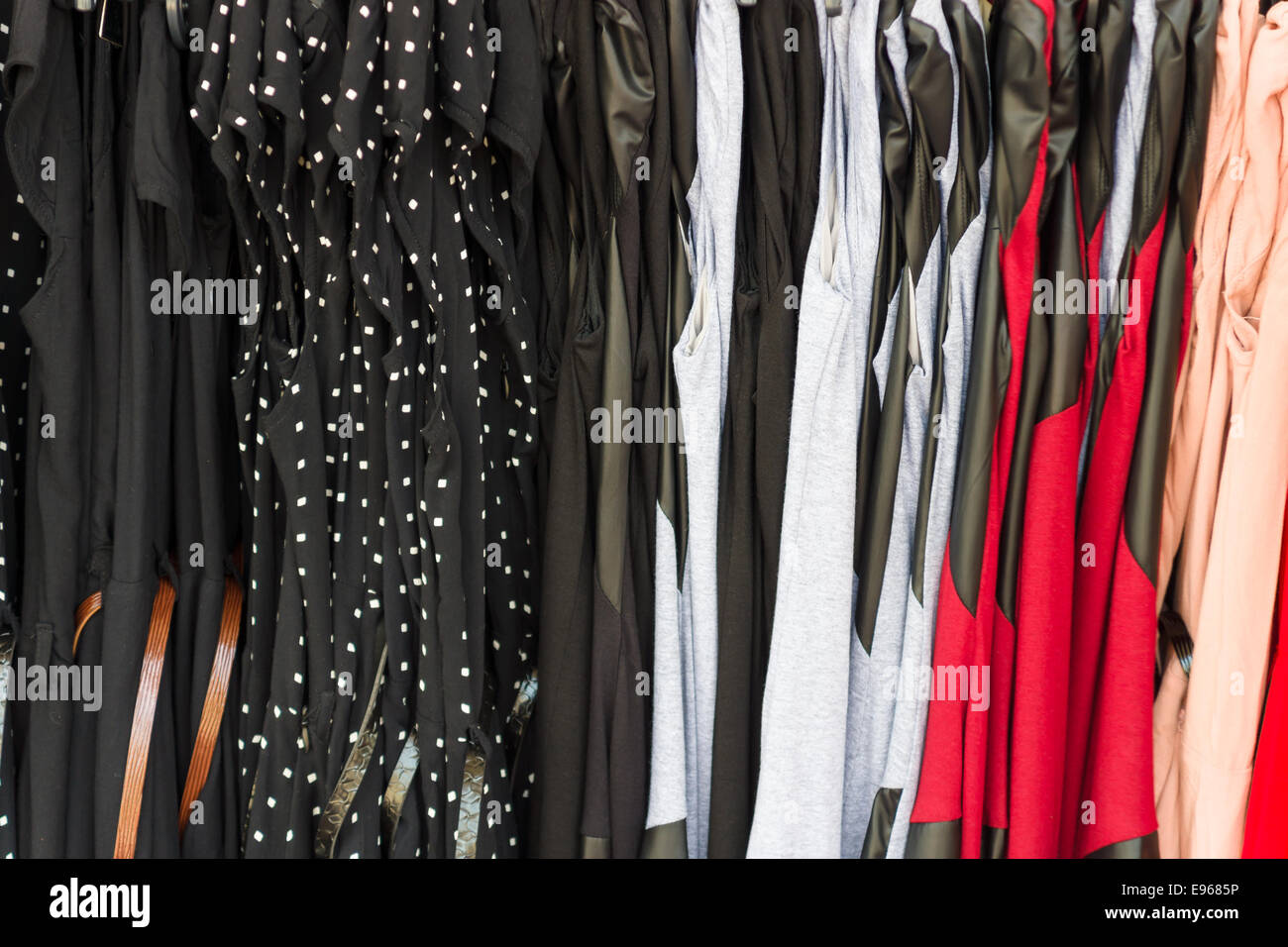 Summer ladies dress. Background Stock Photo - Alamy