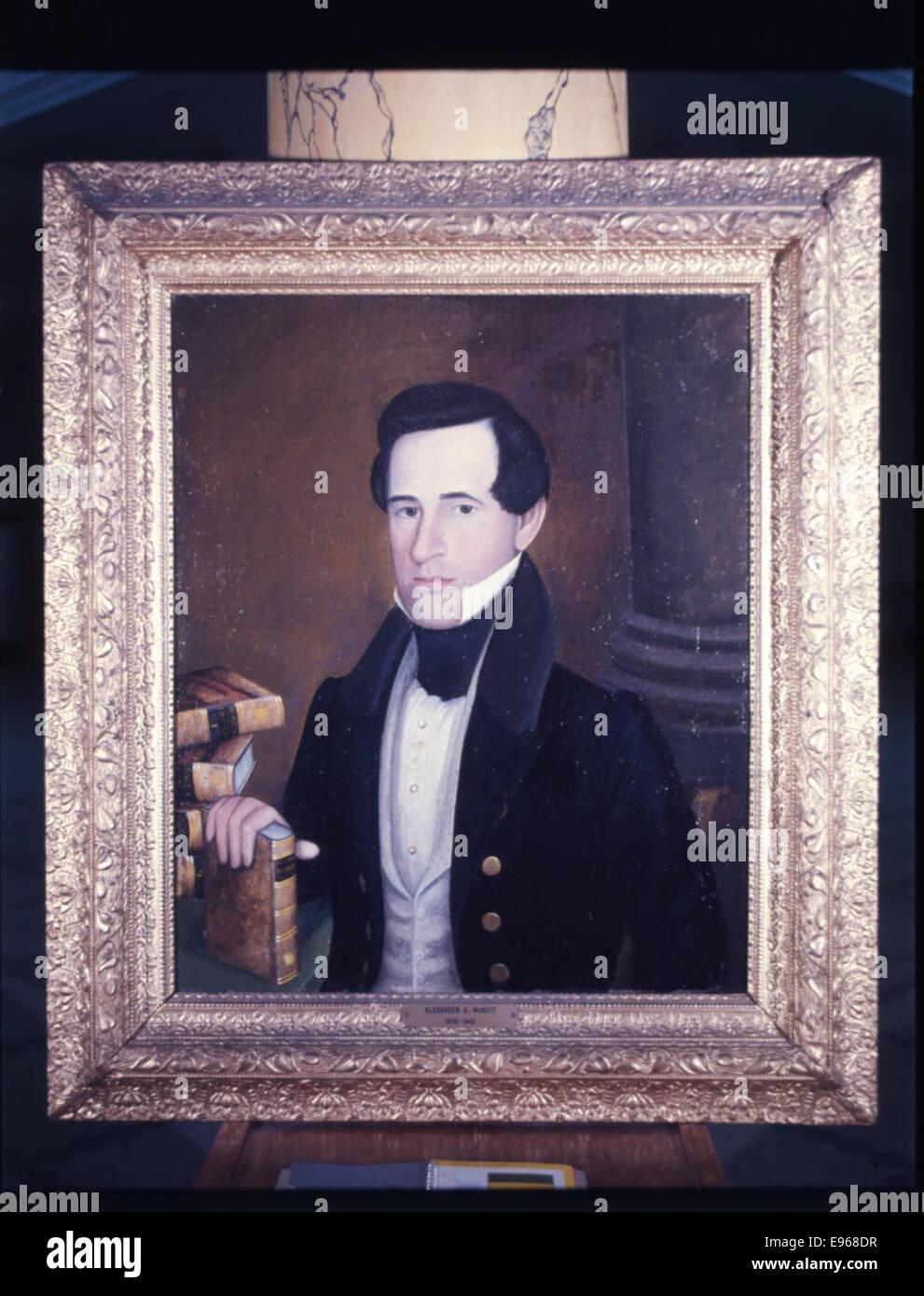 A photograph of Governor Alexander G. McNutt, who served from 1838 to ...