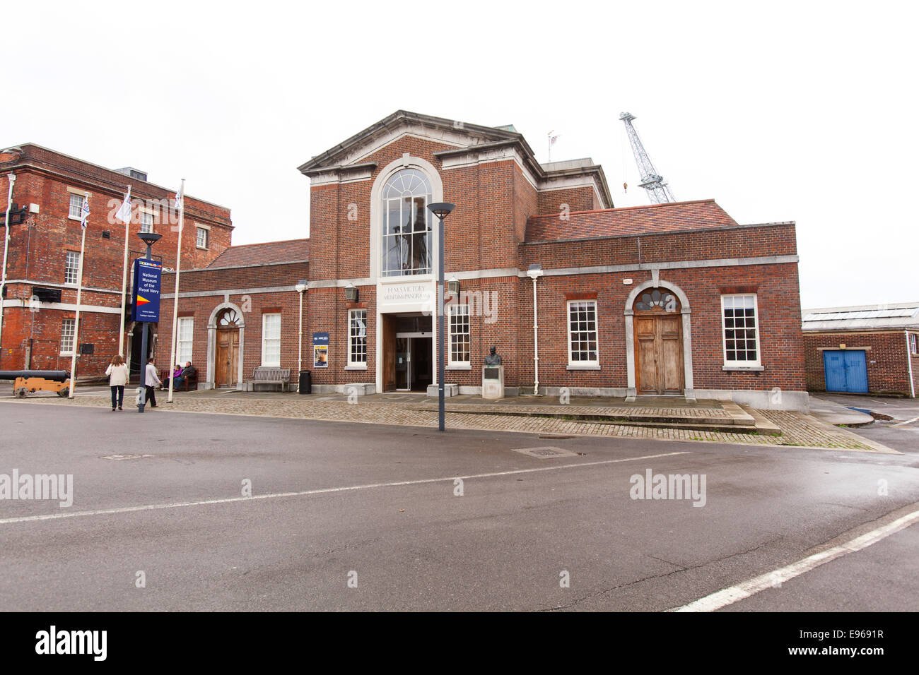 Portsmouth Historic naval dockyard, Hampshire, England, United Kingdom ...