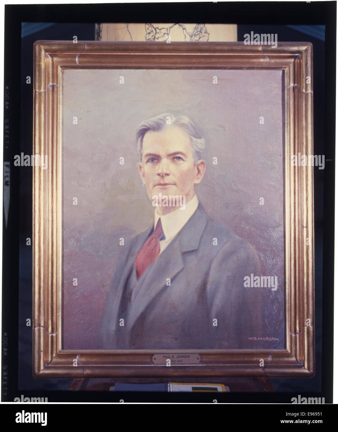This photograph depicts Governor Paul B. Johnson, Sr., who served as ...