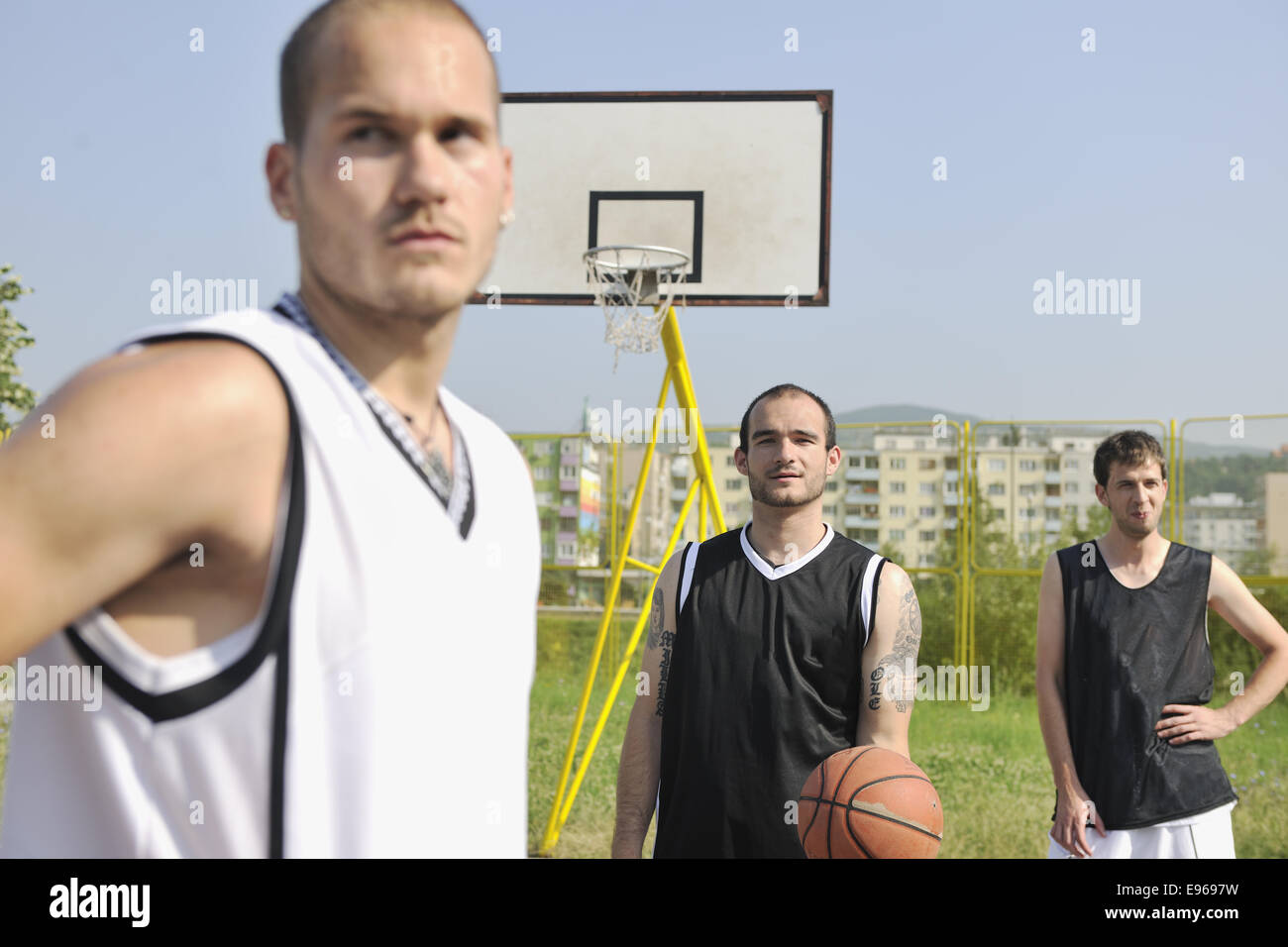 basketball players team Stock Photo - Alamy