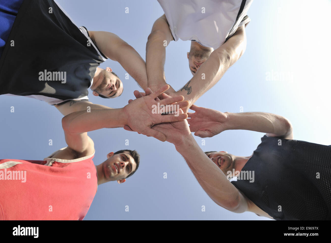 basketball players team Stock Photo - Alamy