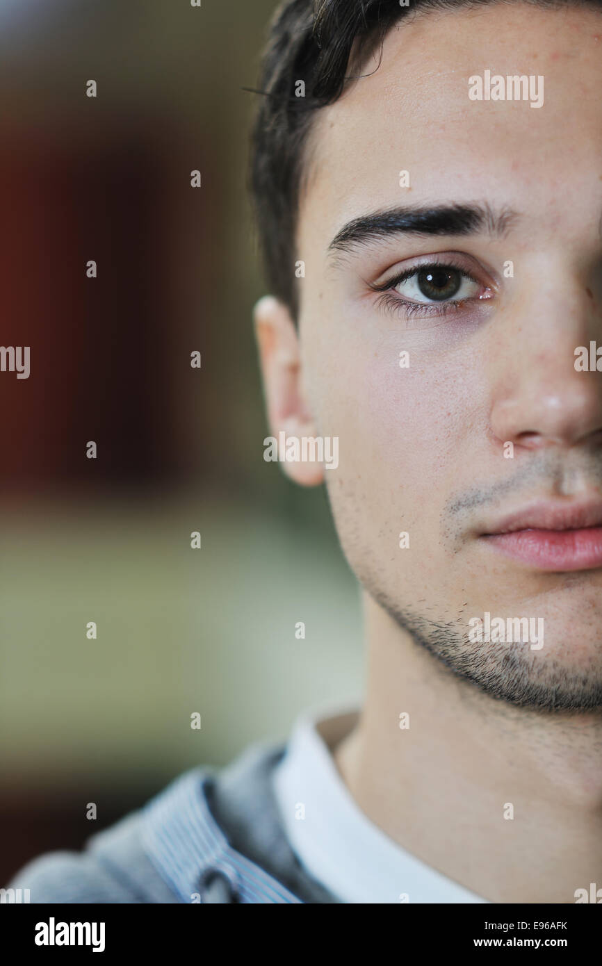 student male portrait at campus Stock Photo - Alamy