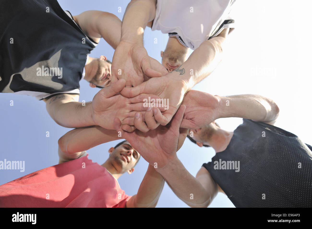 basketball players team Stock Photo - Alamy