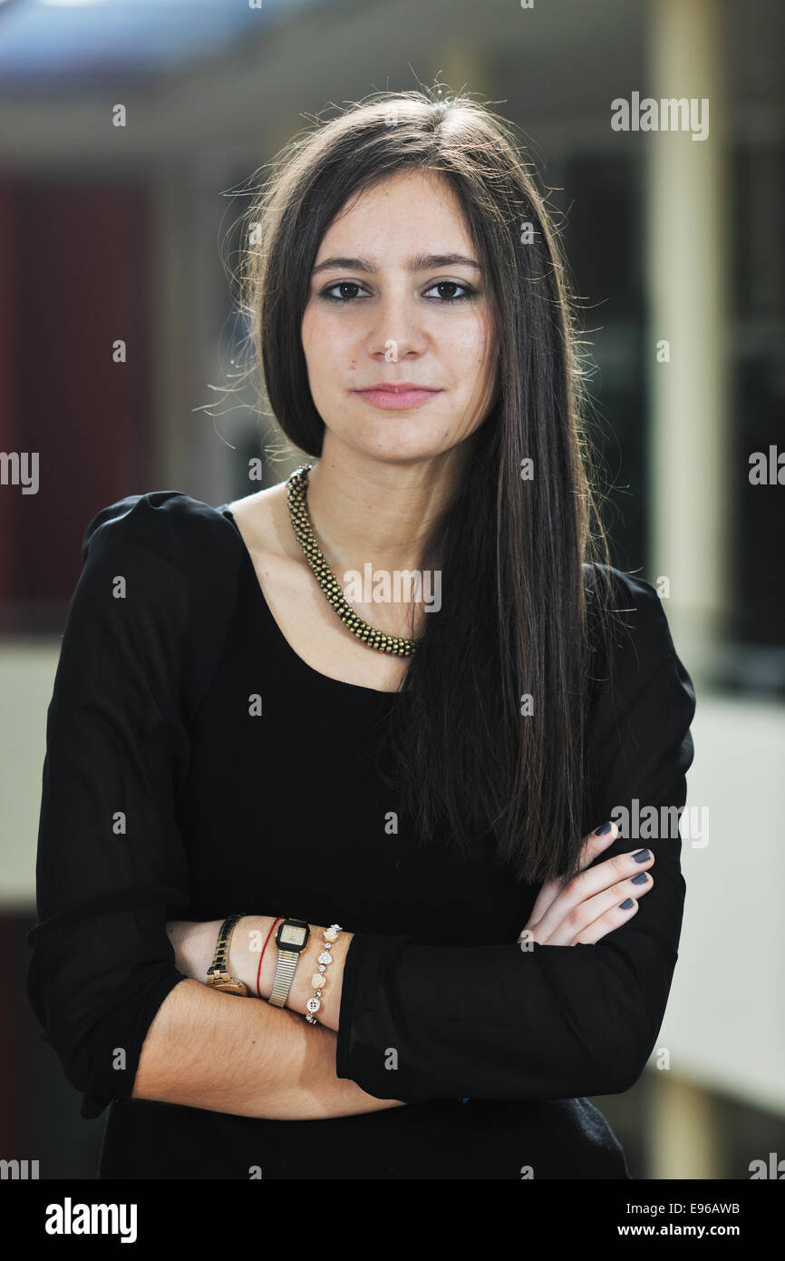 student girl portrait at university campus Stock Photo - Alamy