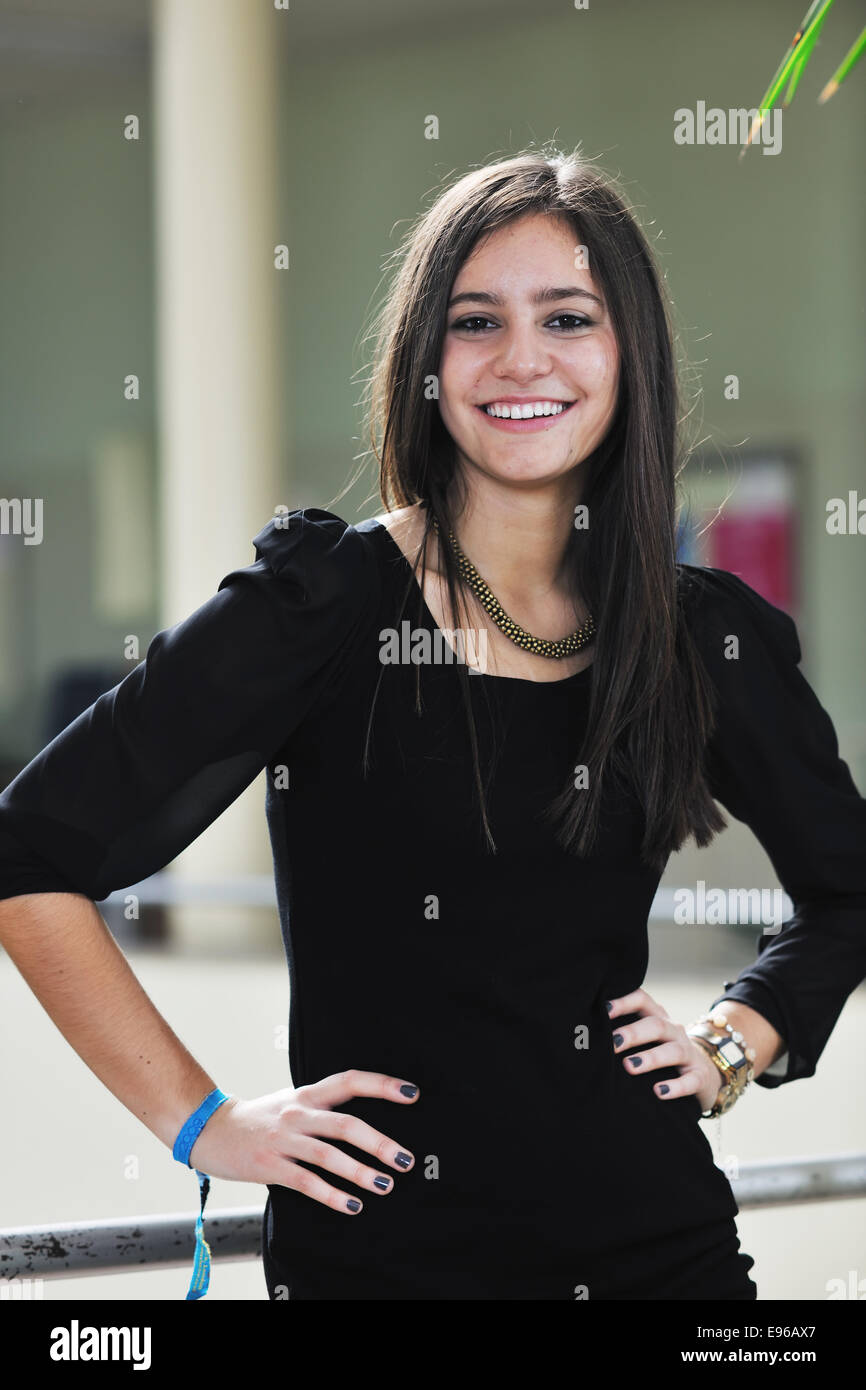 student girl portrait at university campus Stock Photo - Alamy