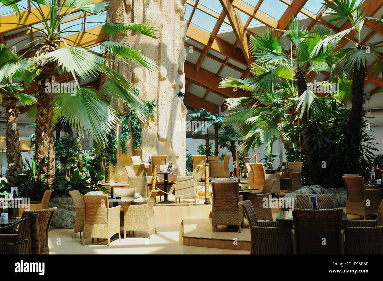 tropical restaurant indoor Stock Photo - Alamy
