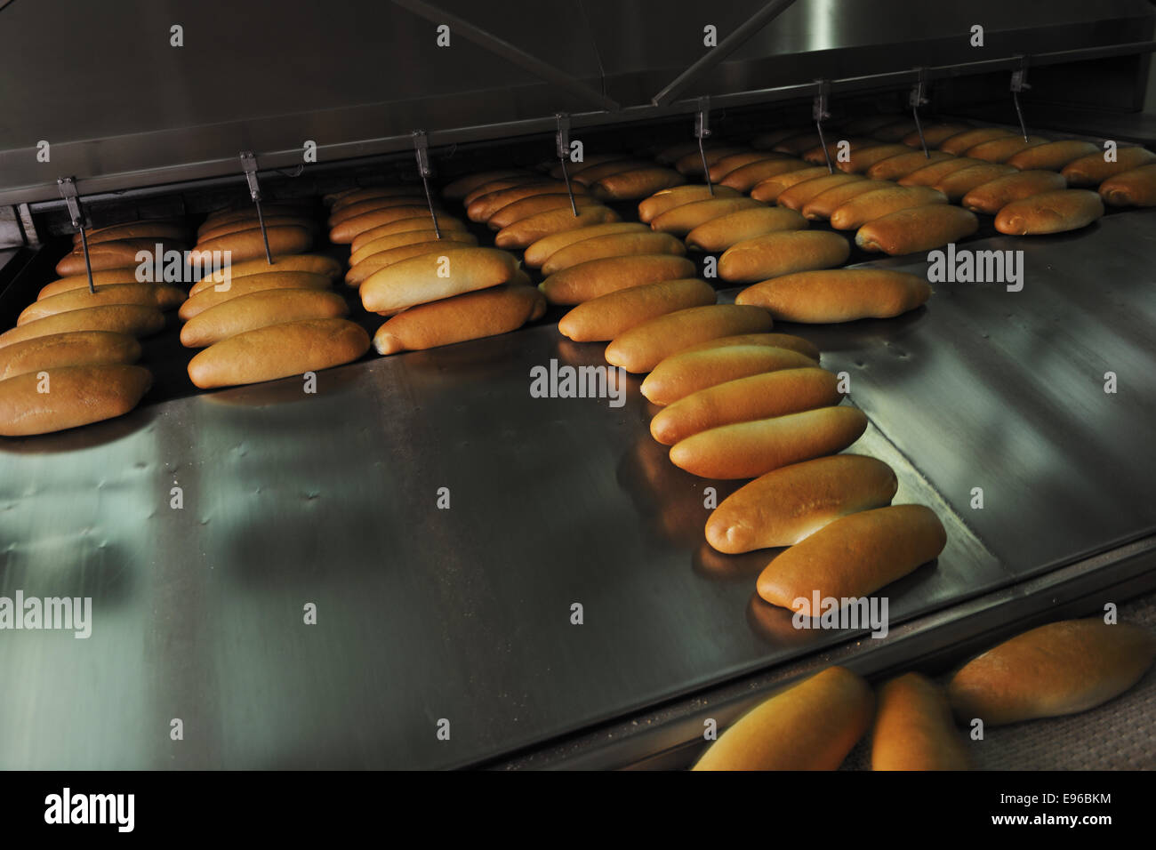 bread factory production Stock Photo - Alamy