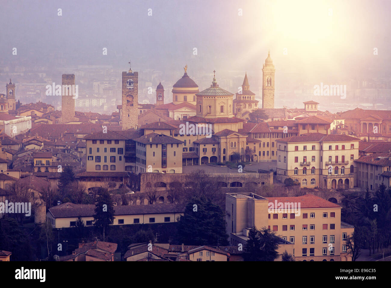 Map of bergamo hi-res stock photography and images - Alamy