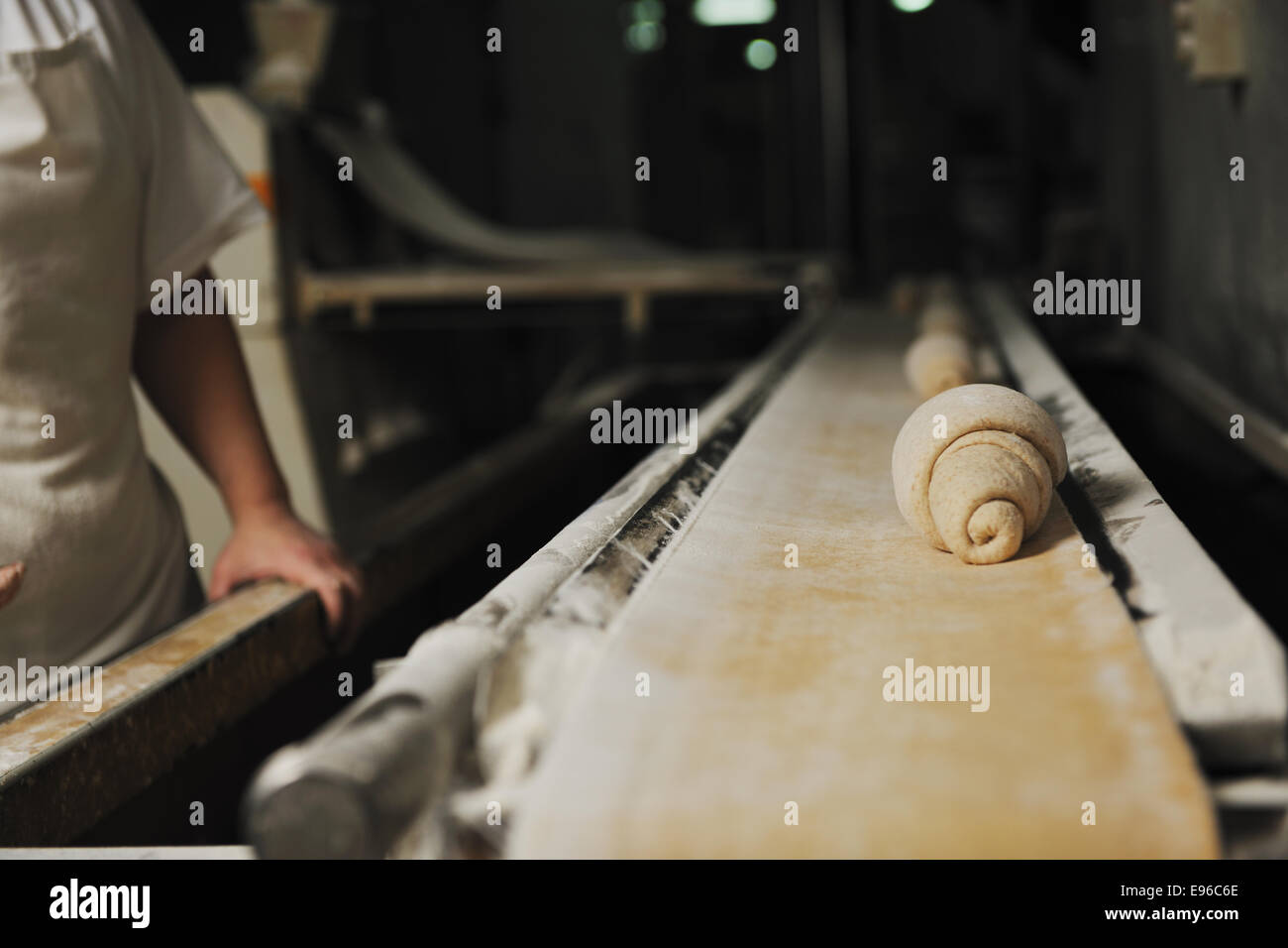 bread factory production Stock Photo - Alamy