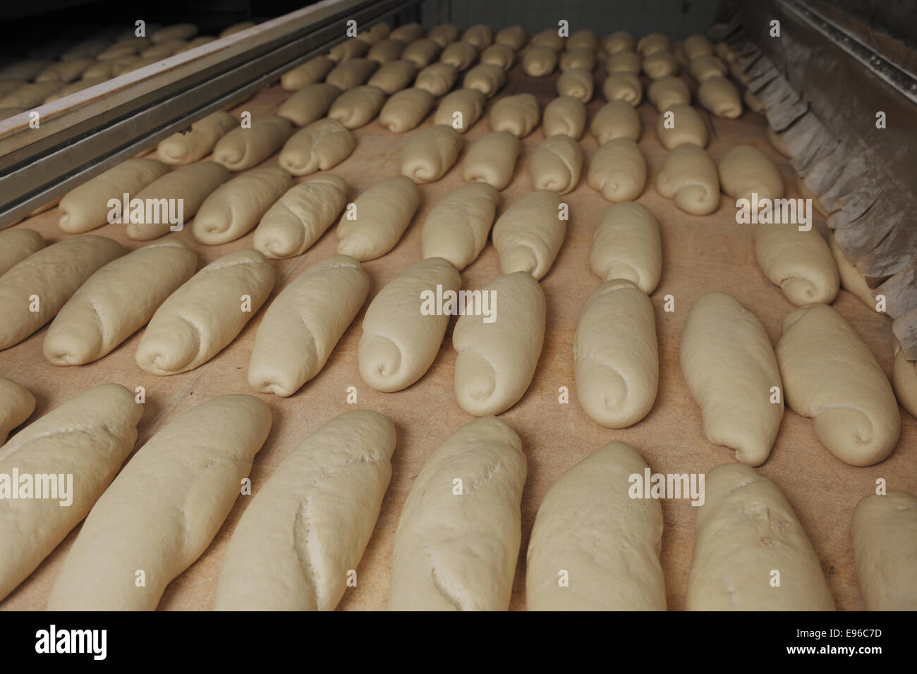 bread factory production Stock Photo - Alamy