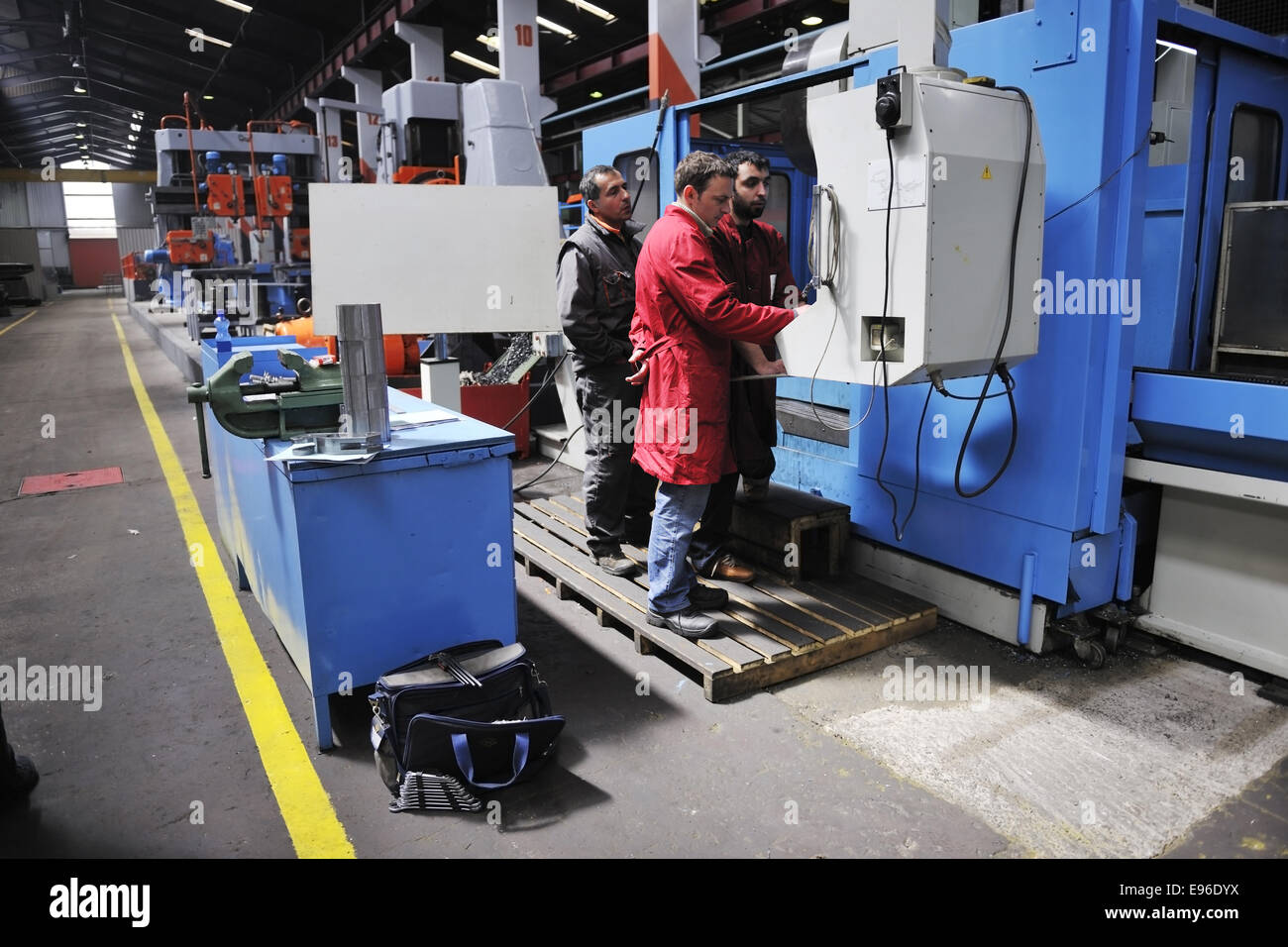 workers people in factory Stock Photo - Alamy