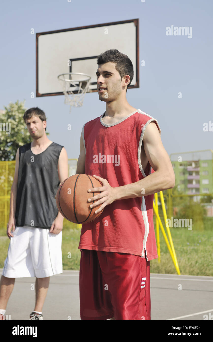 basketball players team Stock Photo - Alamy