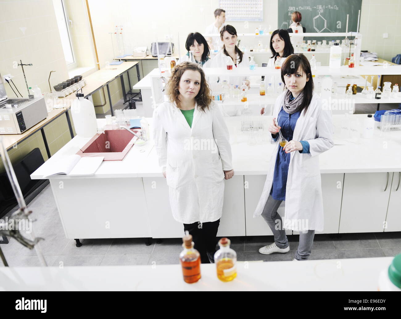 people group in lab Stock Photo - Alamy