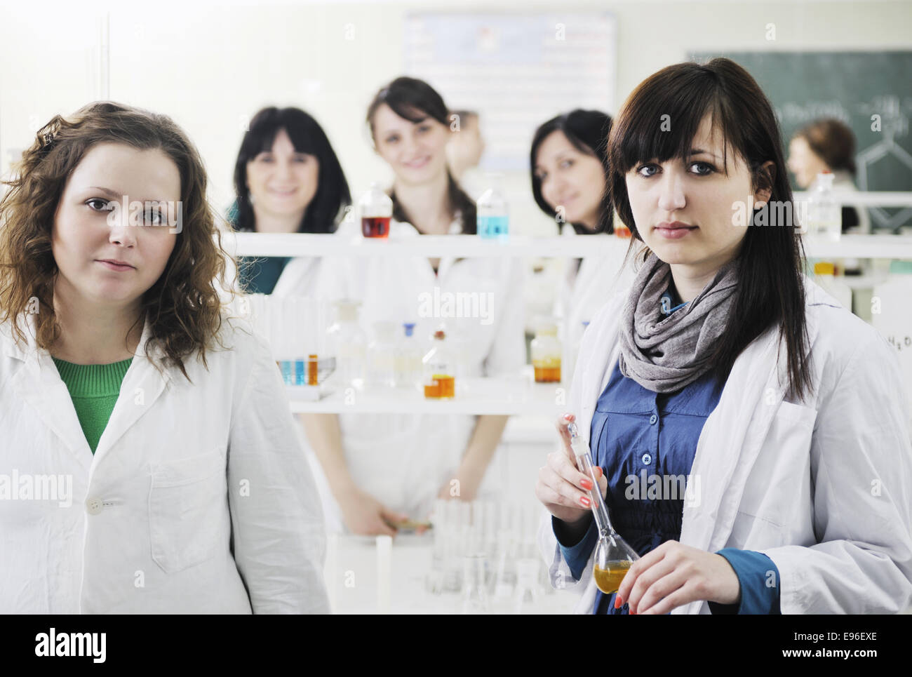 people group in lab Stock Photo - Alamy