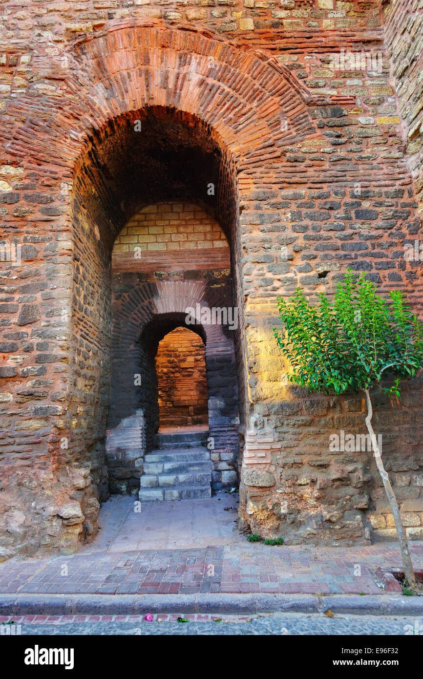 Fort at Istanbul Turkey - architecture background Stock Photo - Alamy