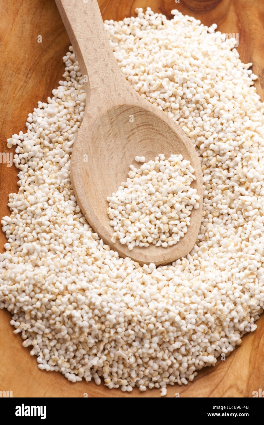 Amaranth popping, gluten-free, high protein grain cereal Stock Photo ...