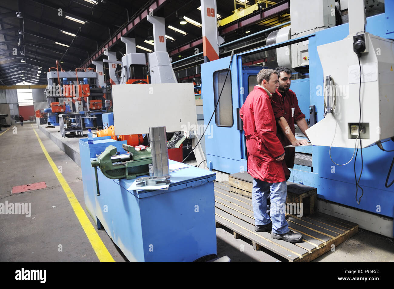 workers people in factory Stock Photo - Alamy