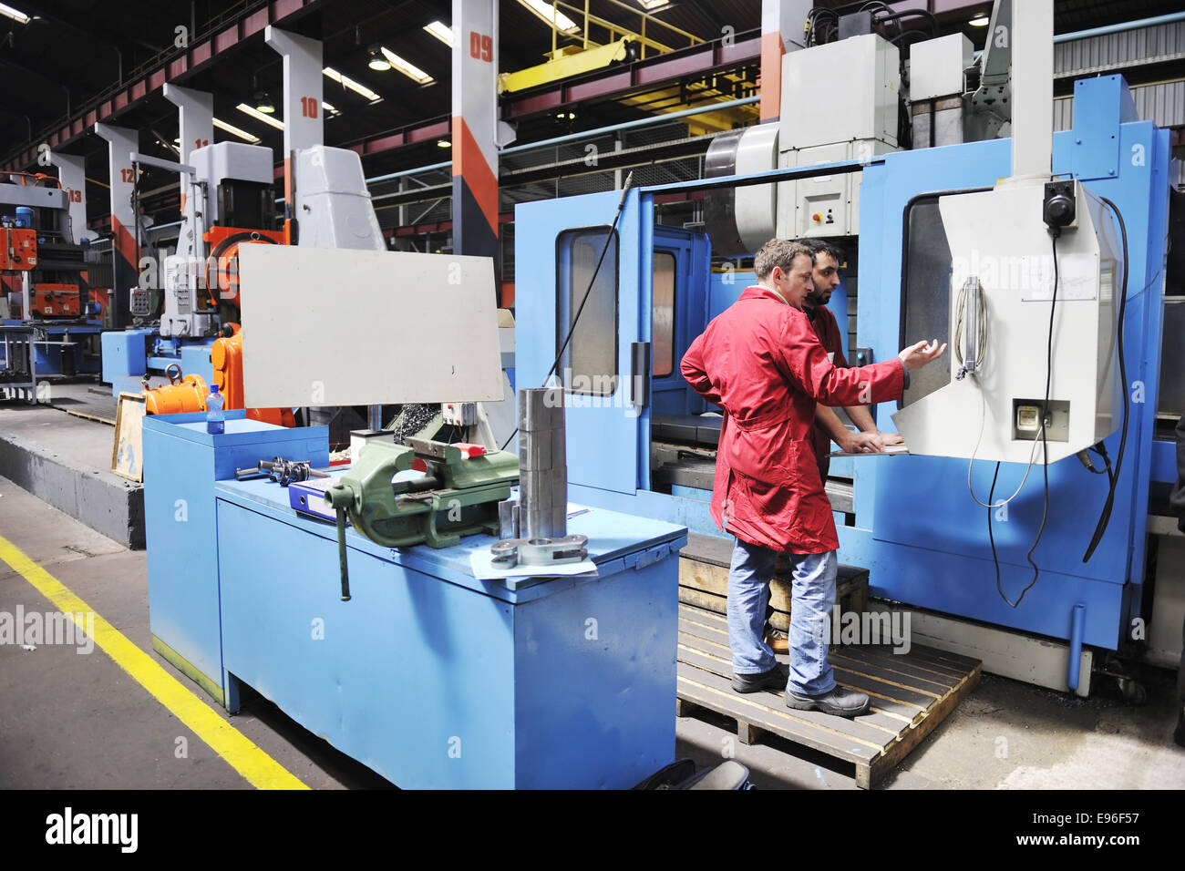 workers people in factory Stock Photo - Alamy