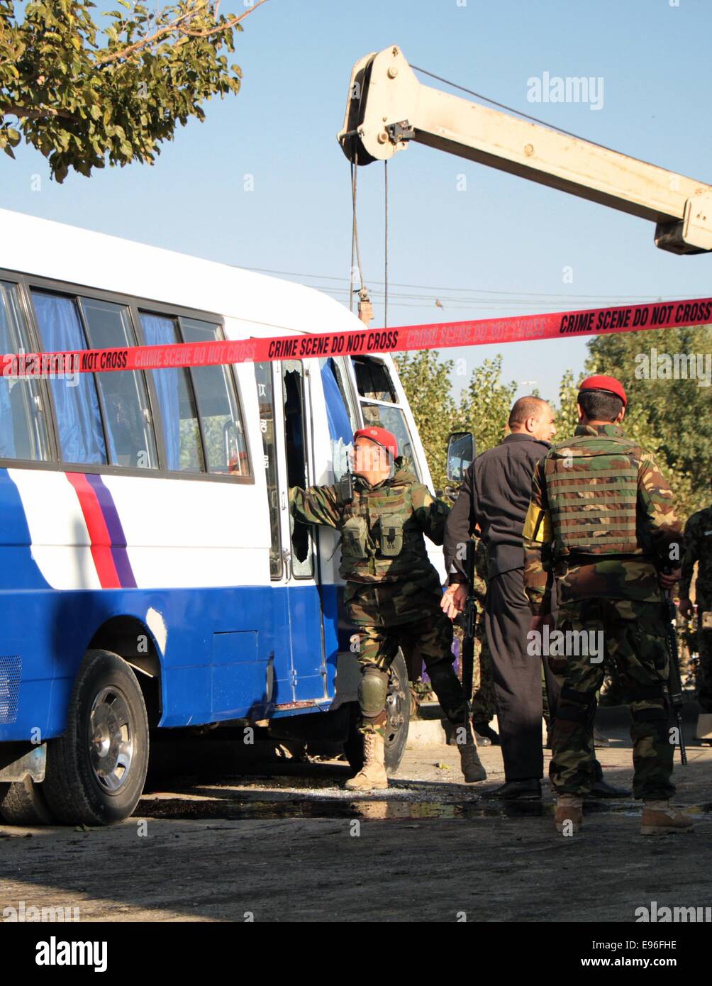Afghanistan kabul blast bus hi-res stock photography and images - Alamy