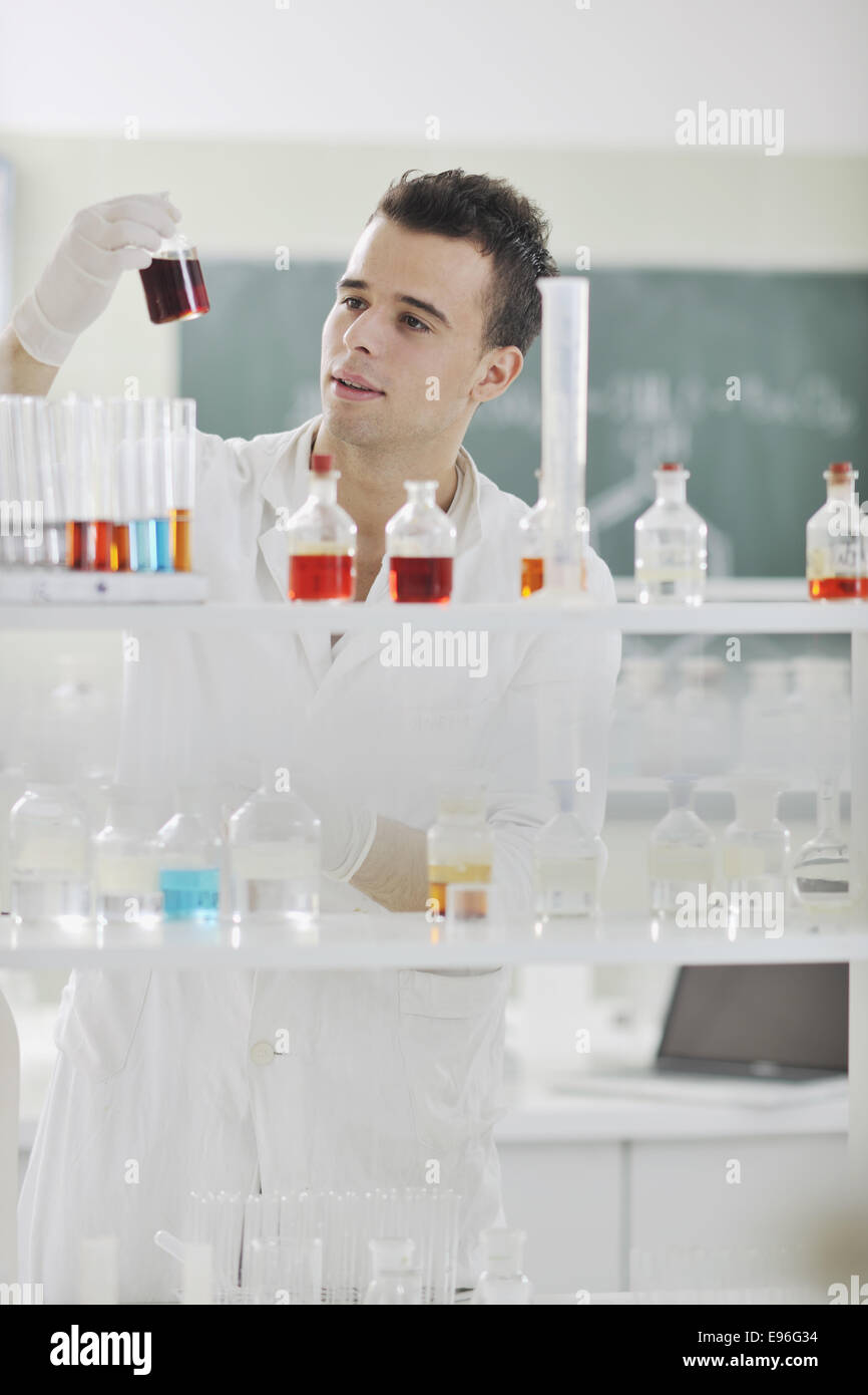 young scientist in lab Stock Photo - Alamy