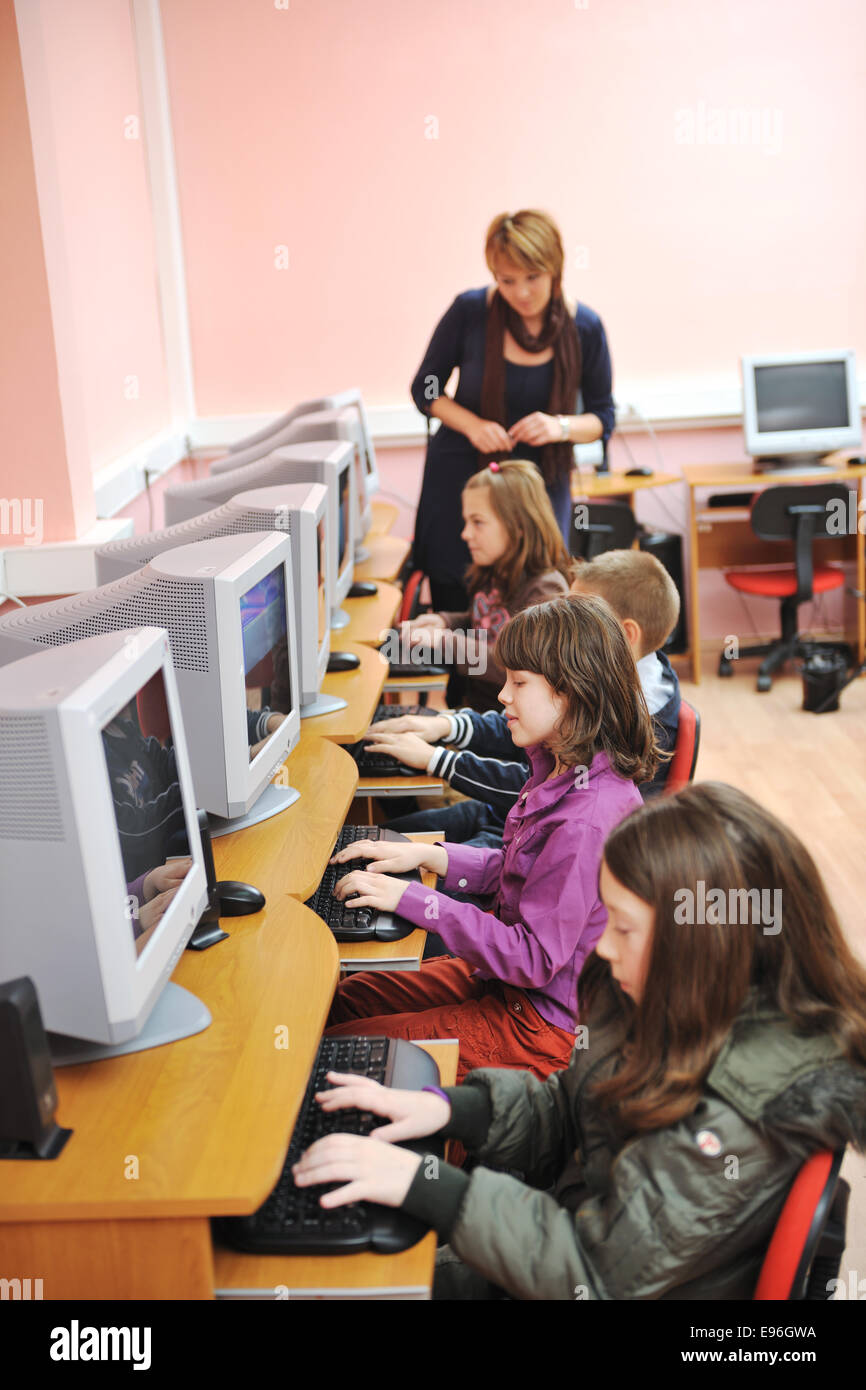 it education with children in school Stock Photo - Alamy