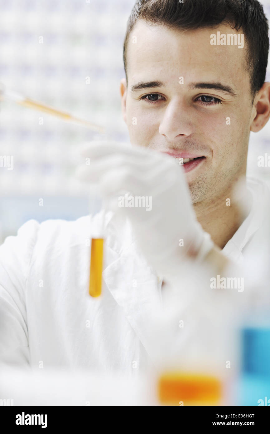 young scientist in lab Stock Photo - Alamy