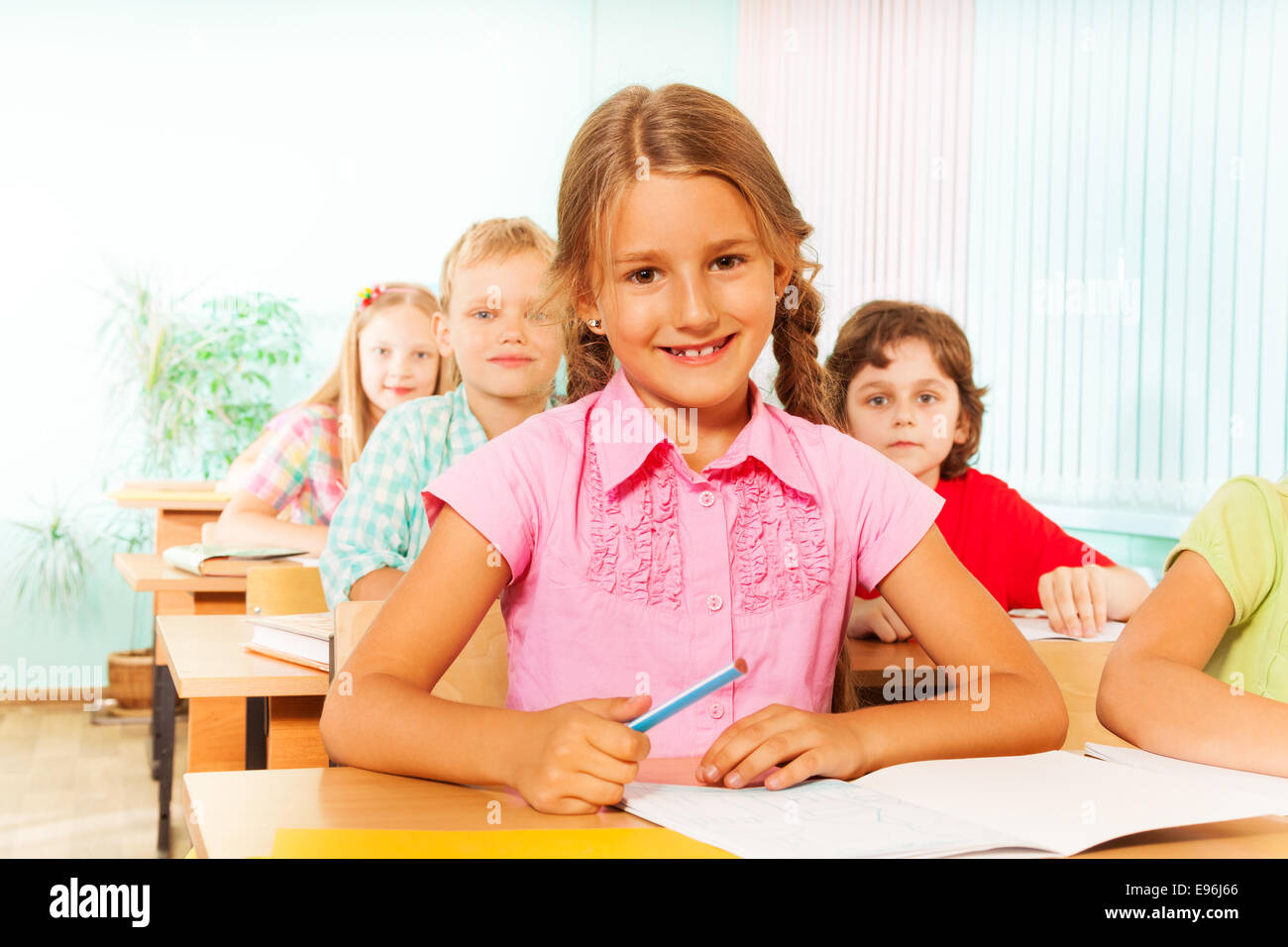 Classroom schoolchildren Cut Out Stock Images & Pictures - Alamy