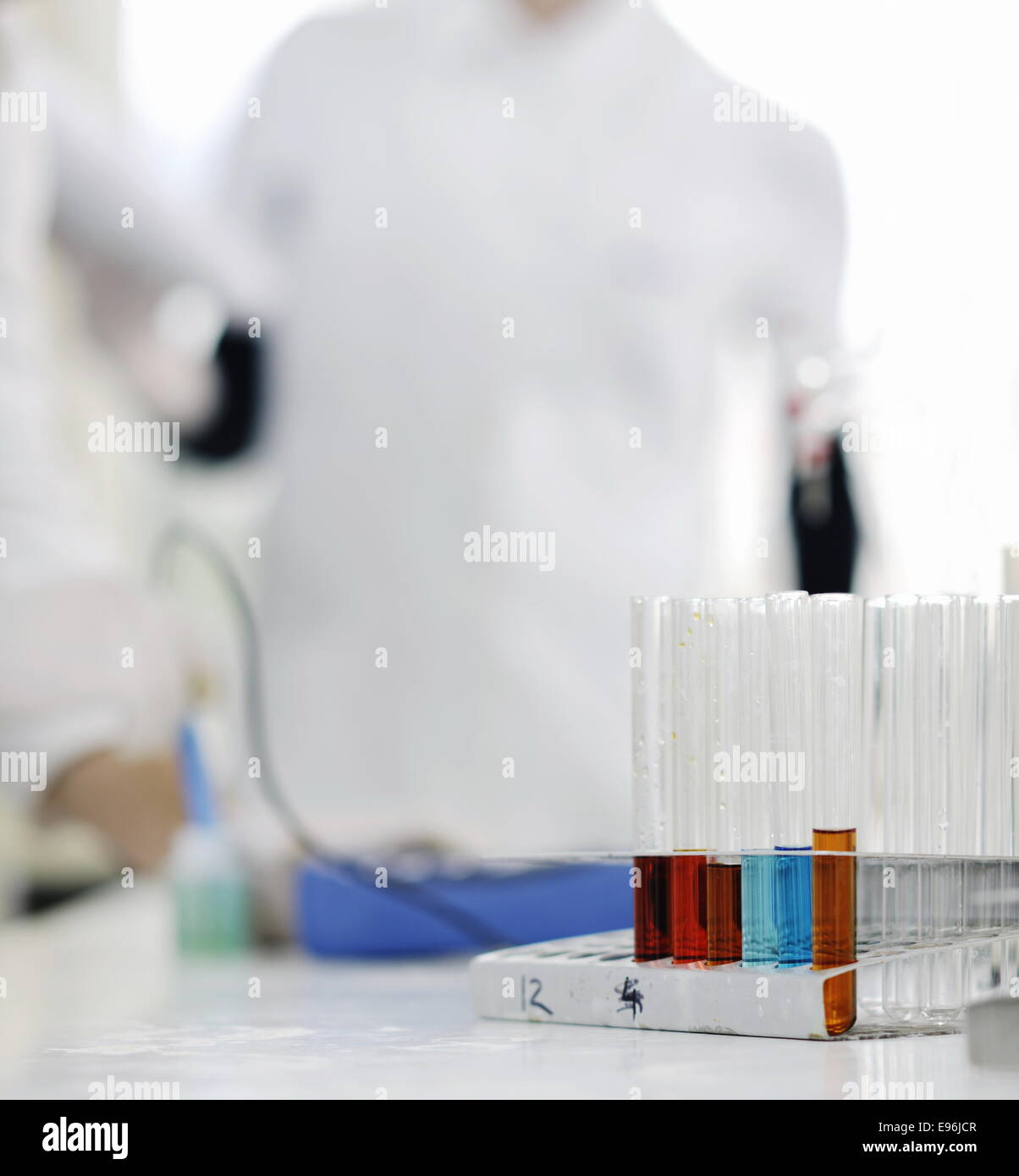 test tubes in lab Stock Photo - Alamy
