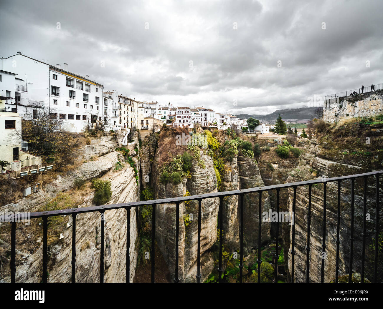 Picturesque view of Ronda city Stock Photo - Alamy