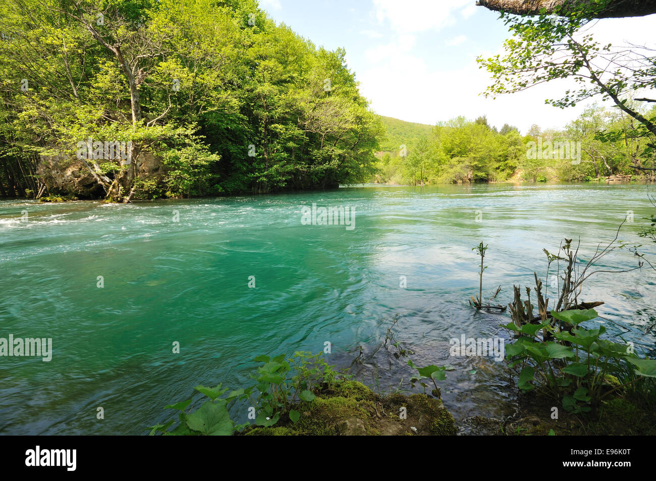 river waterfall wild Stock Photo - Alamy