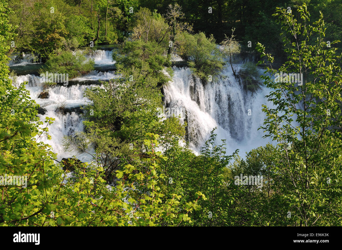 river waterfall wild Stock Photo - Alamy