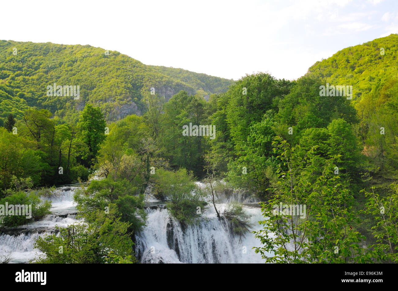 river waterfall wild Stock Photo - Alamy