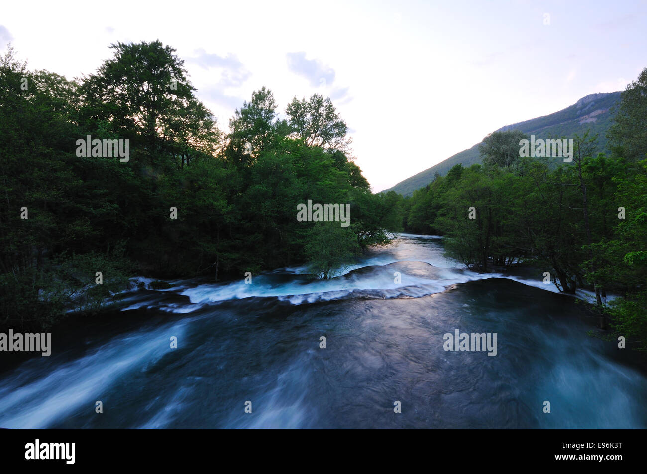 river waterfall wild Stock Photo - Alamy