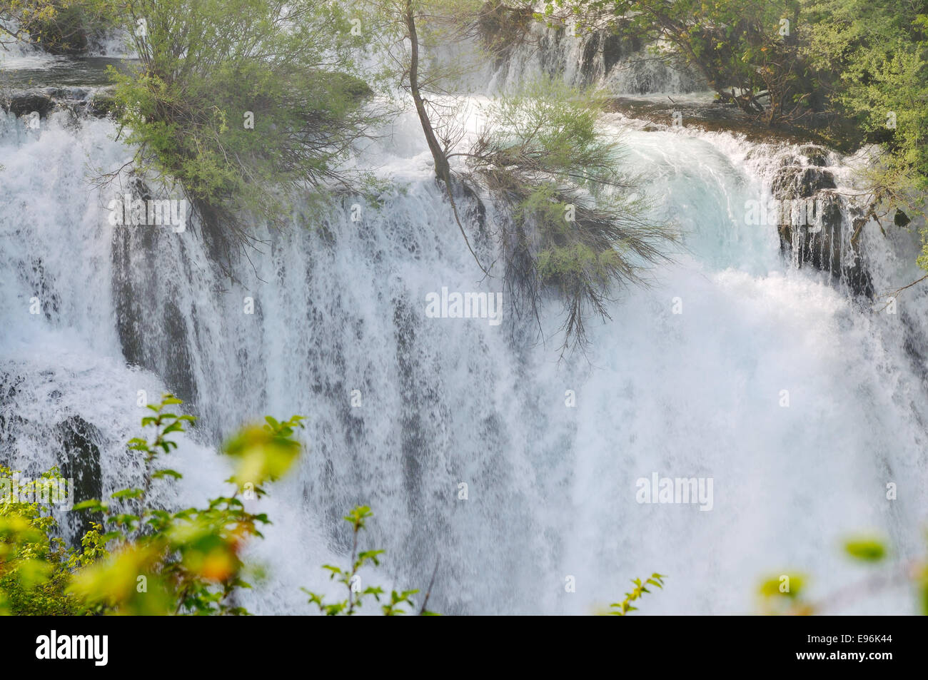 river waterfall wild Stock Photo - Alamy