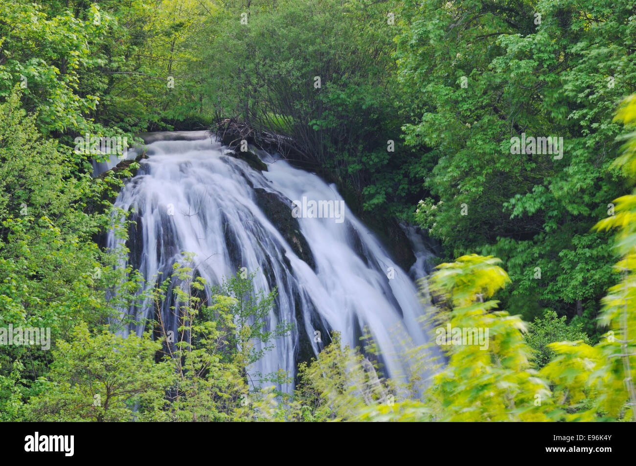 river waterfall wild Stock Photo - Alamy
