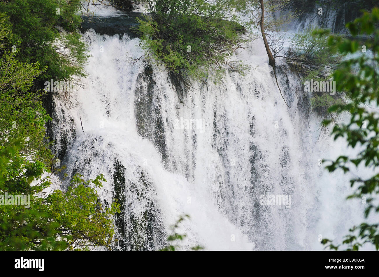 river waterfall wild Stock Photo - Alamy
