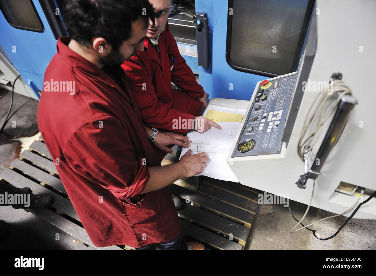 workers people in factory Stock Photo - Alamy