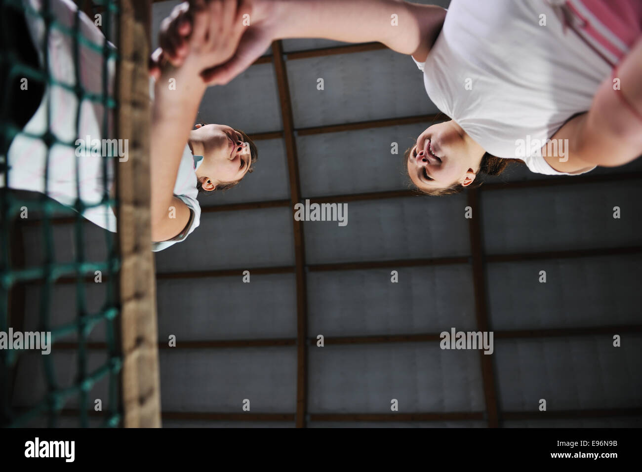 winning the match Stock Photo - Alamy