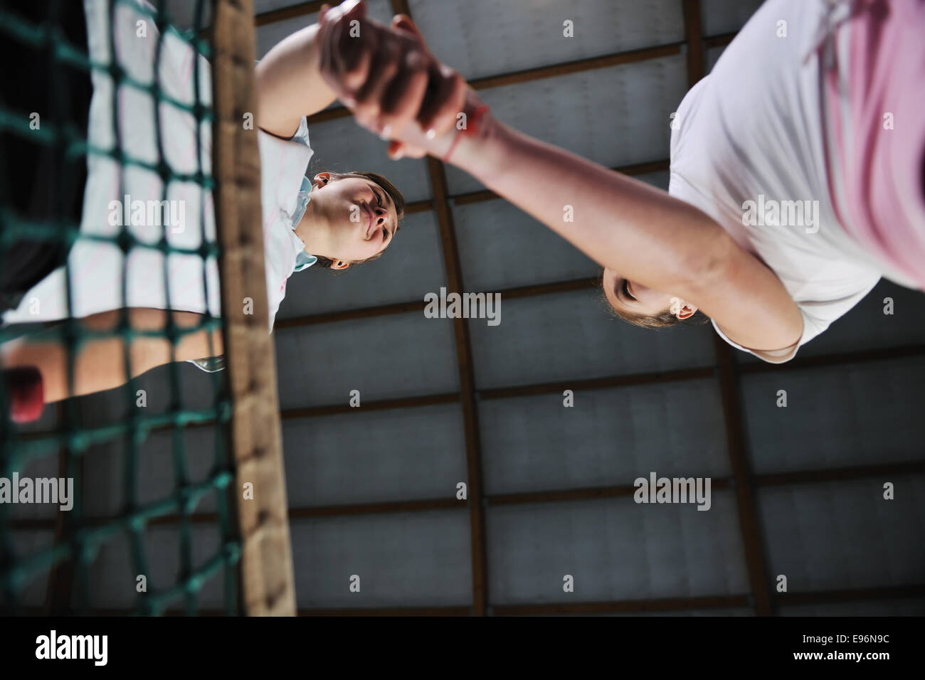 winning the match Stock Photo - Alamy