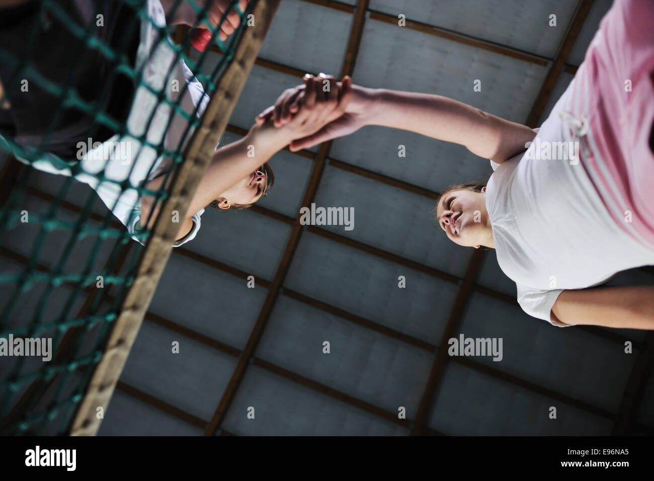 winning the match Stock Photo - Alamy