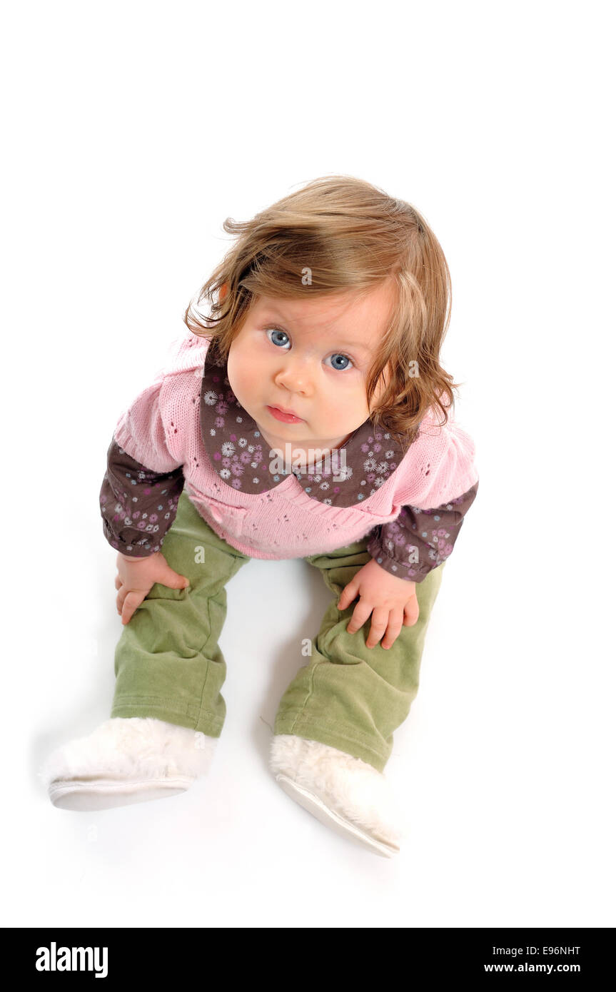 baby isolated one Stock Photo - Alamy