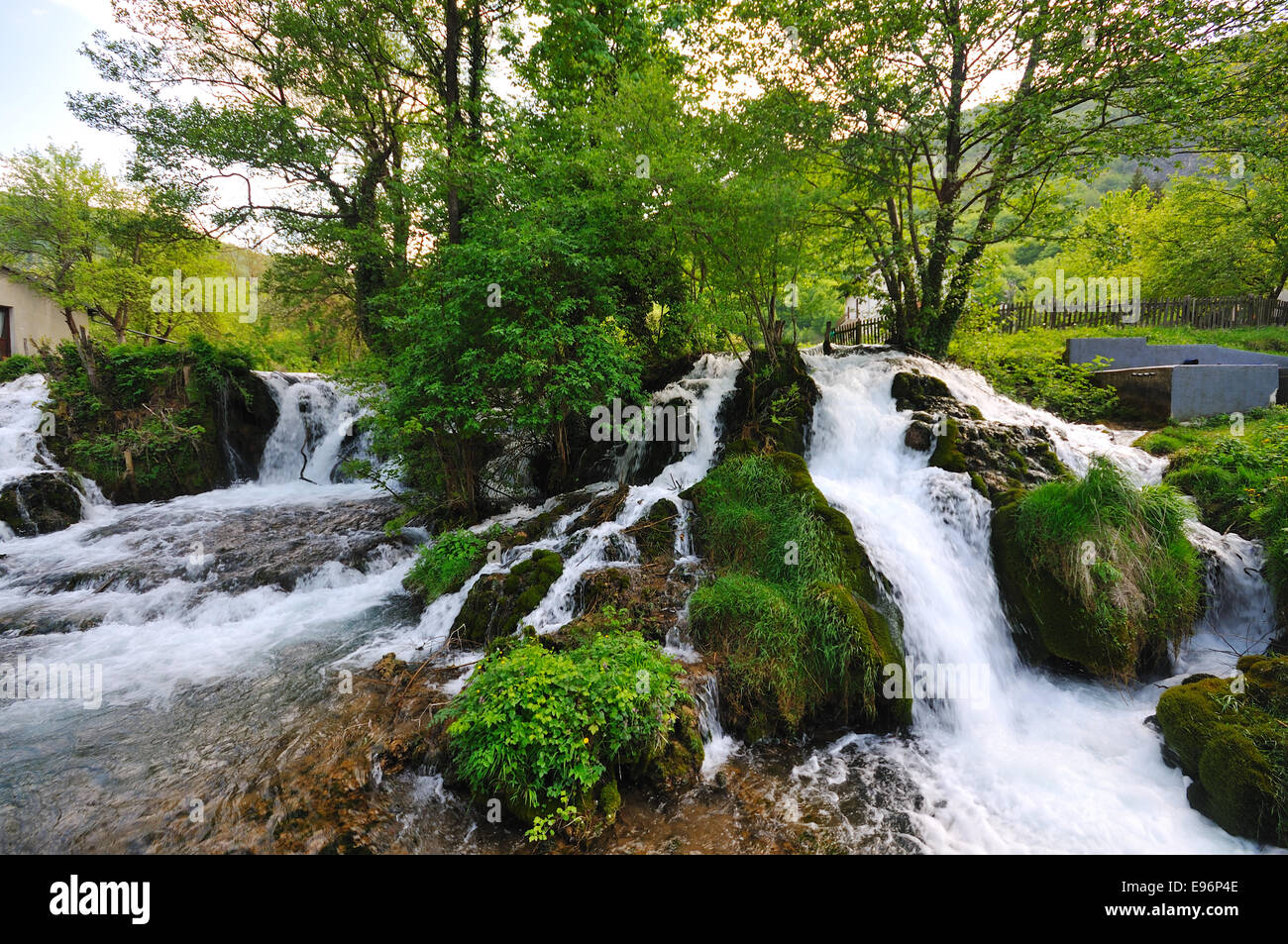 river waterfall wild Stock Photo - Alamy